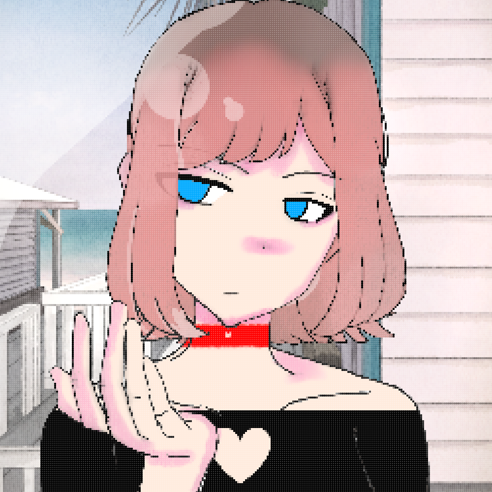 Chica en la playa 1 - ibisPaint