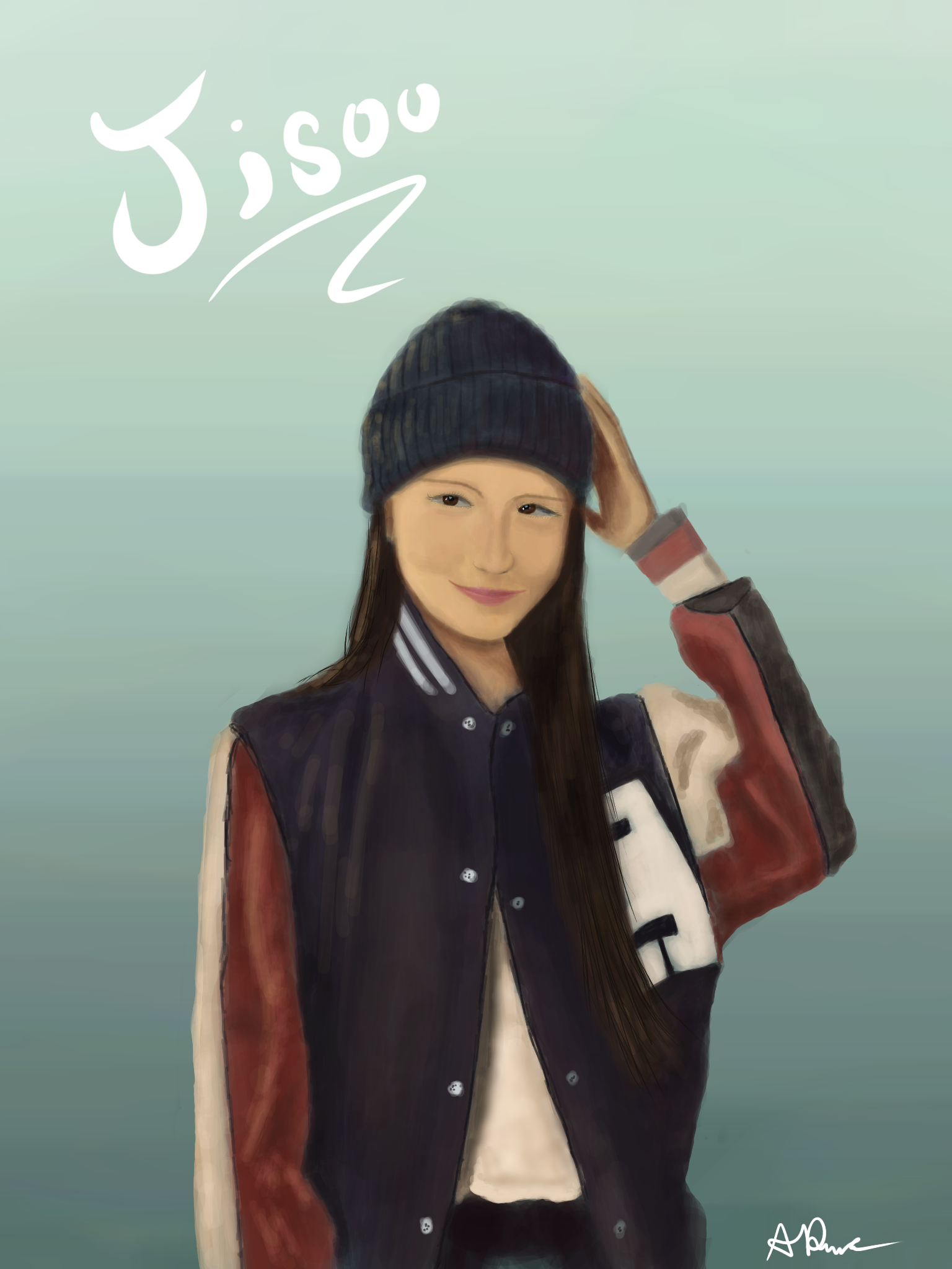 Jisoo Portrait - ibisPaint