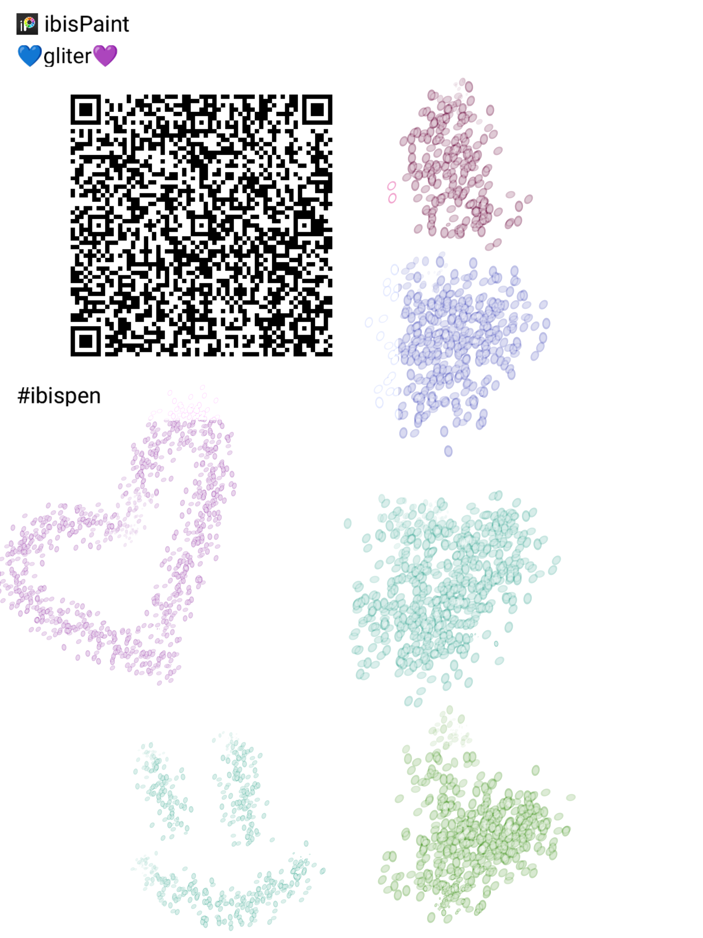 💙glitter💜 pen - ibisPaint