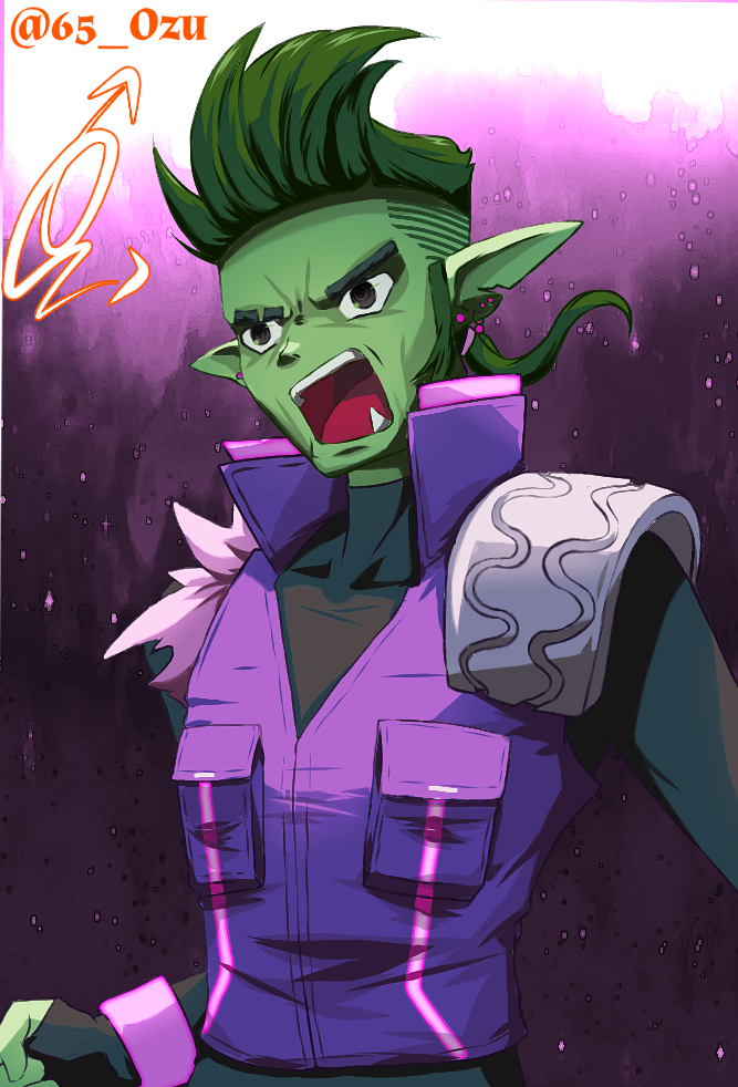 Garfield Mark Logan (chico bestia) - ibisPaint