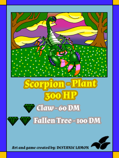CC&M SCORPION-PLANT - ibisPaint