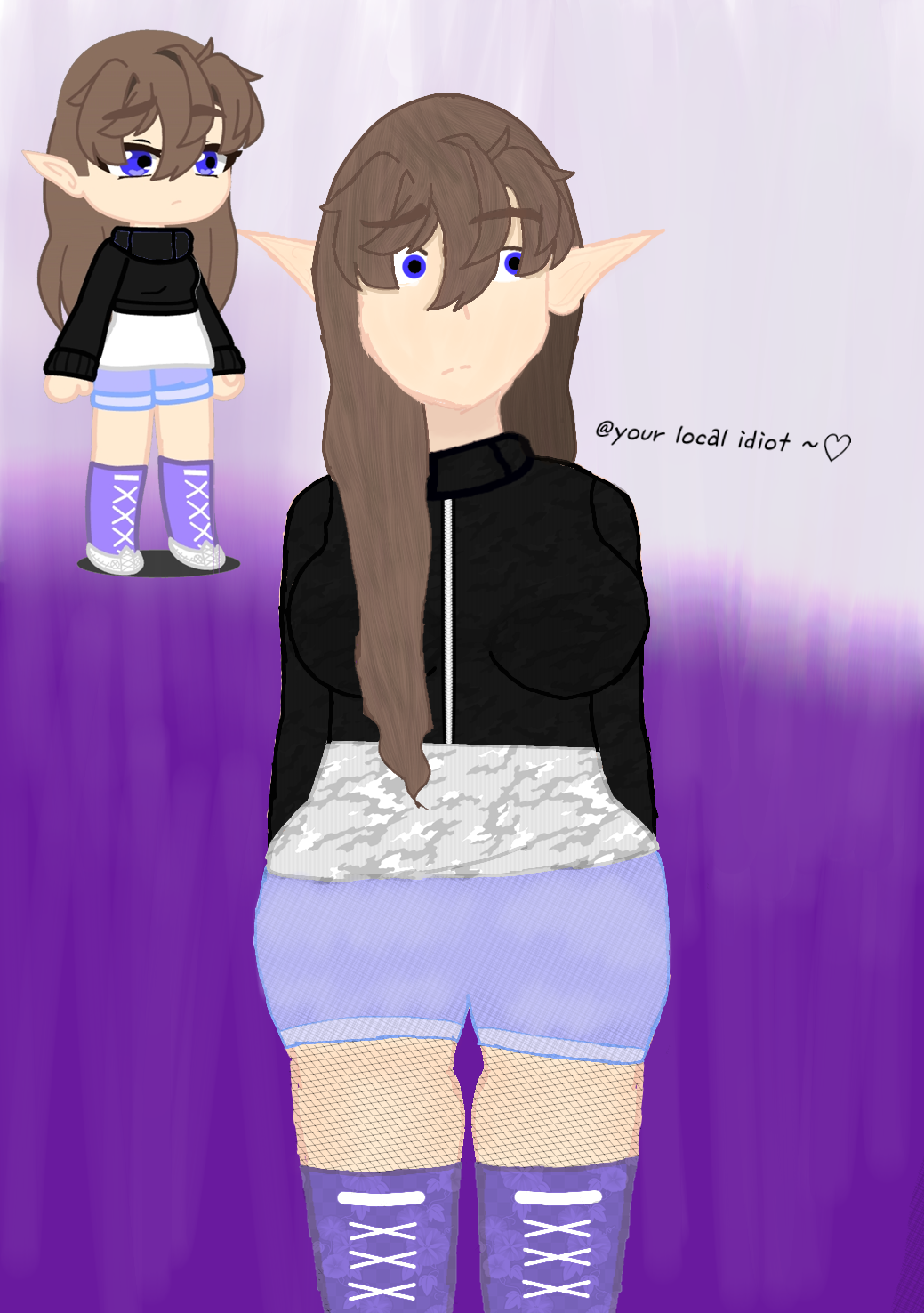 my very first time doing anatomy - ibisPaint