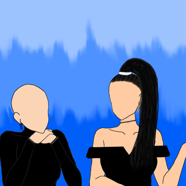 Girls talking - ibisPaint