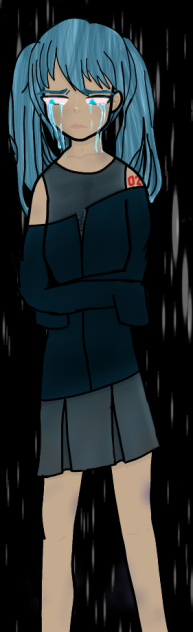 Sad Miku - ibisPaint