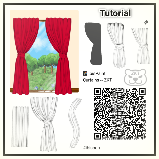 Curtains Br - ibisPaint