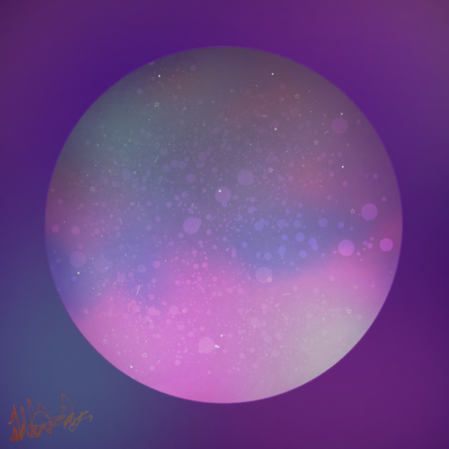 Galaxy orb - ibisPaint