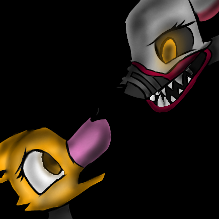 Golden Mangle's fear (timelapse) - ibisPaint
