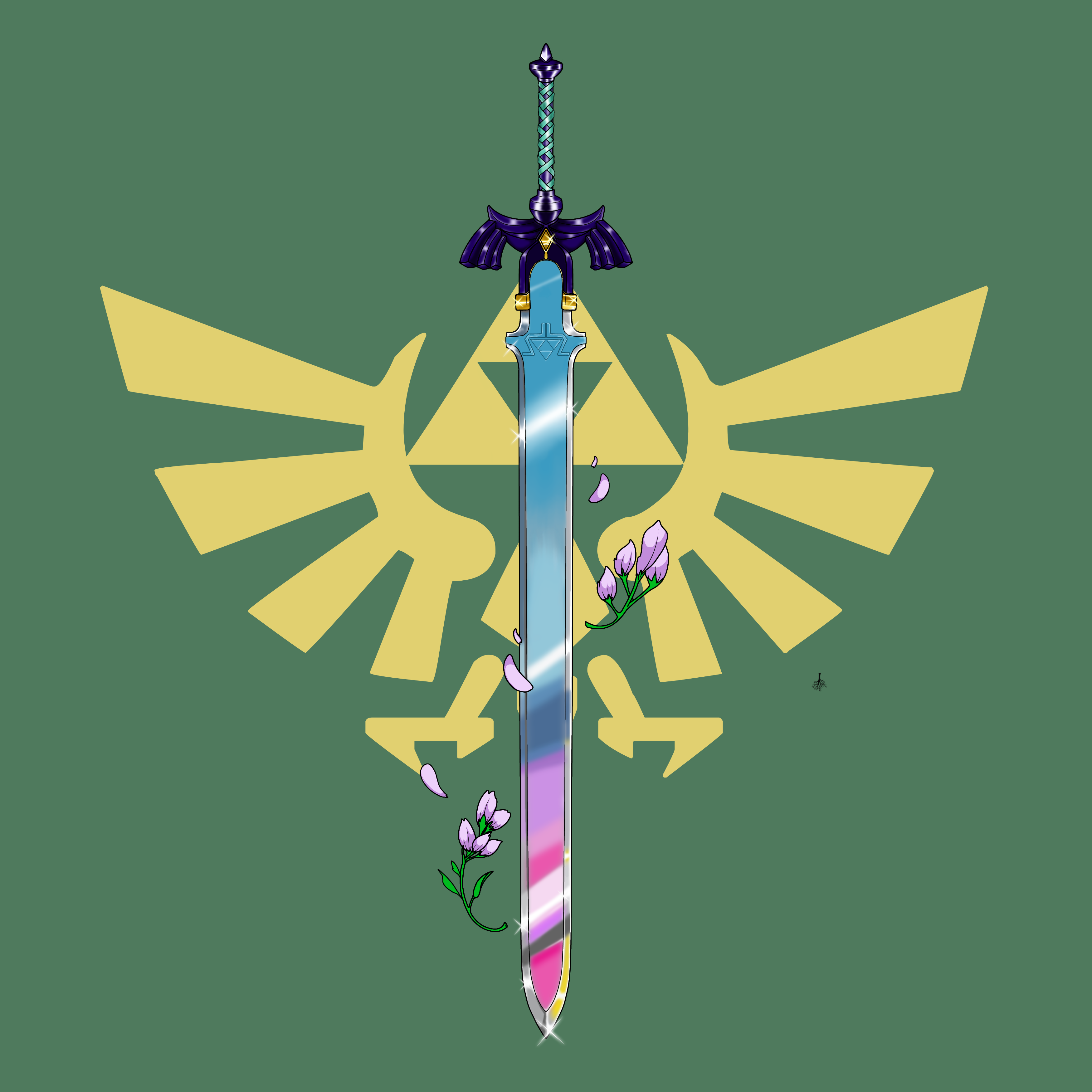 Master Sword - Leyend of Zelda - ibisPaint