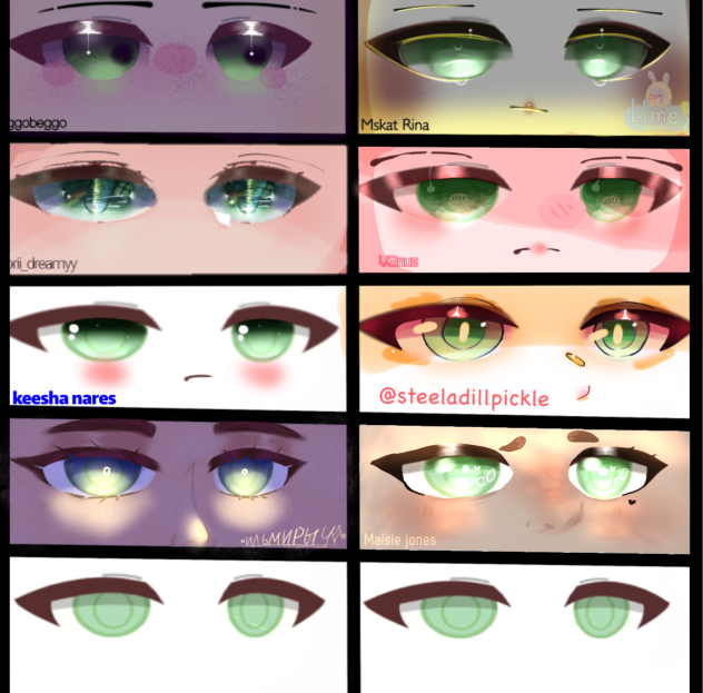 Edit eye’s collab - ibisPaint