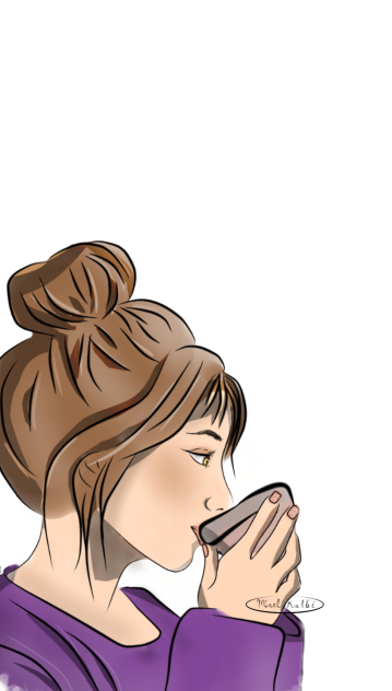 coffee, mocha, JAVA - ibisPaint