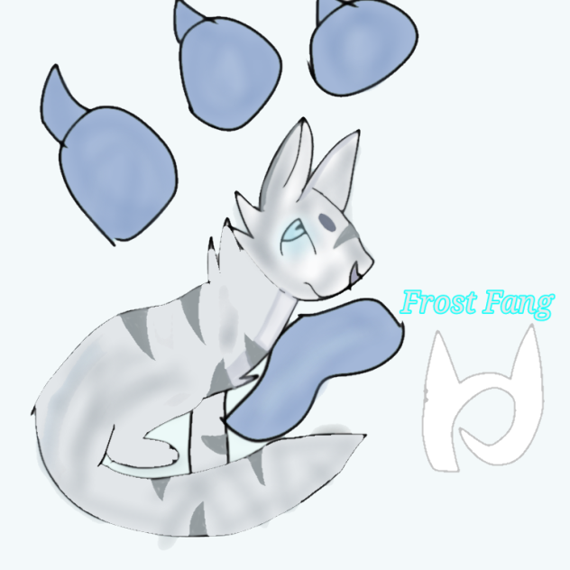 drawing FrostFang first time - ibisPaint