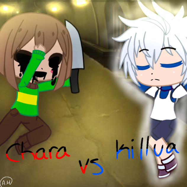 Chara vs Killua - ibisPaint