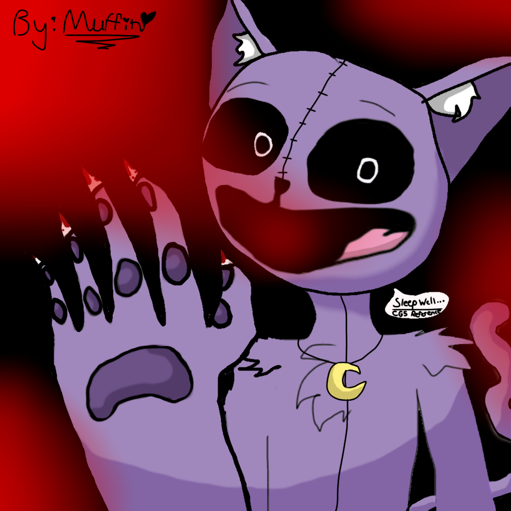 Go to sleep... Ft. CatNap - ibisPaint