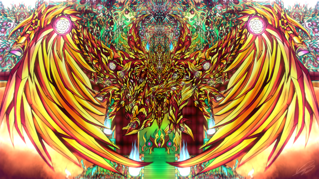 Guardian of Heaven's Gate Garuda - ibisPaint