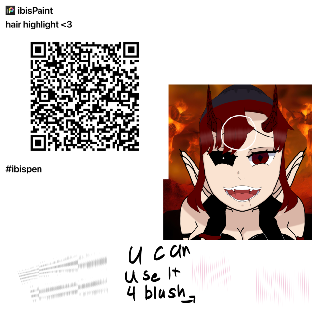 Hair Highlight brush! - ibisPaint