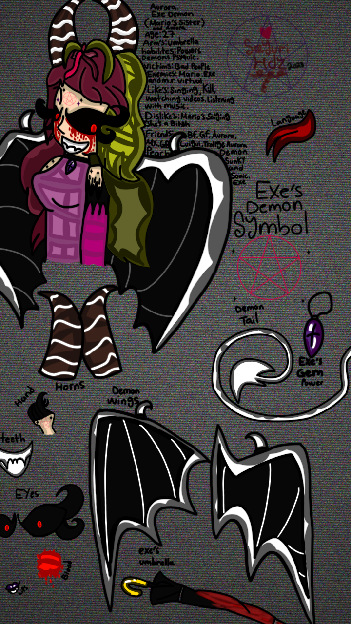 Aurora.Exe Demon Mario Madness V2 - ibisPaint