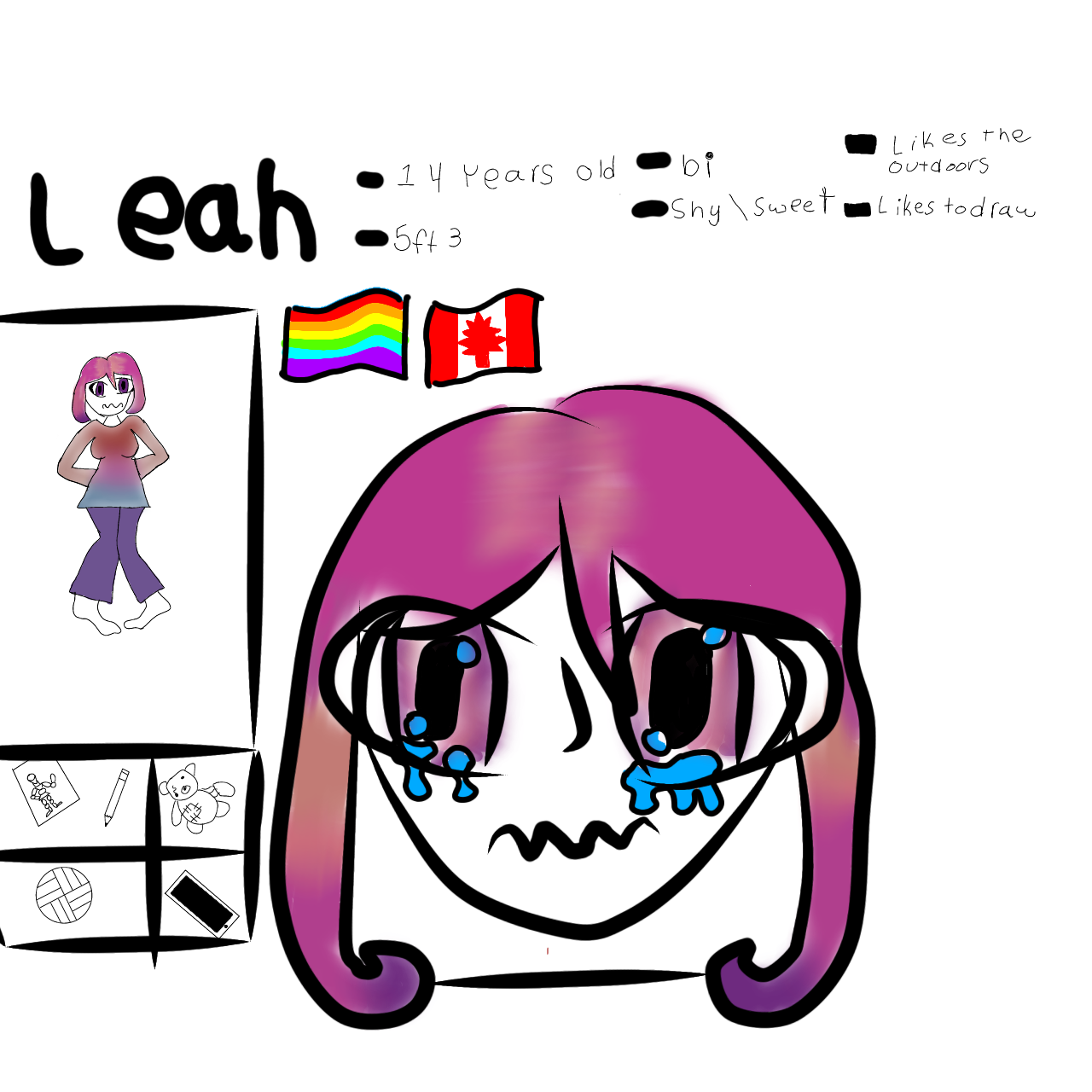 Leah info chart - ibisPaint