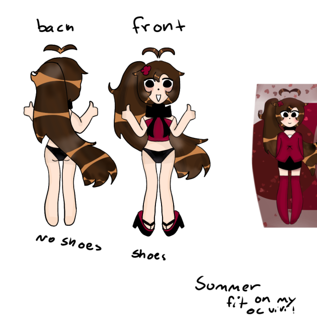 Summer style on vivi!! - ibisPaint