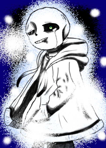 Undertale sans - ibisPaint