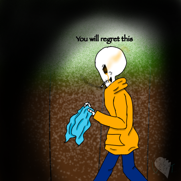 Angry Papyrus - ibisPaint