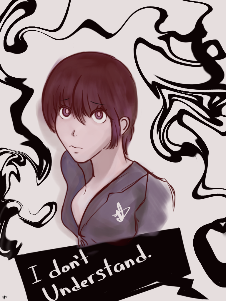 Girl confused - ibisPaint