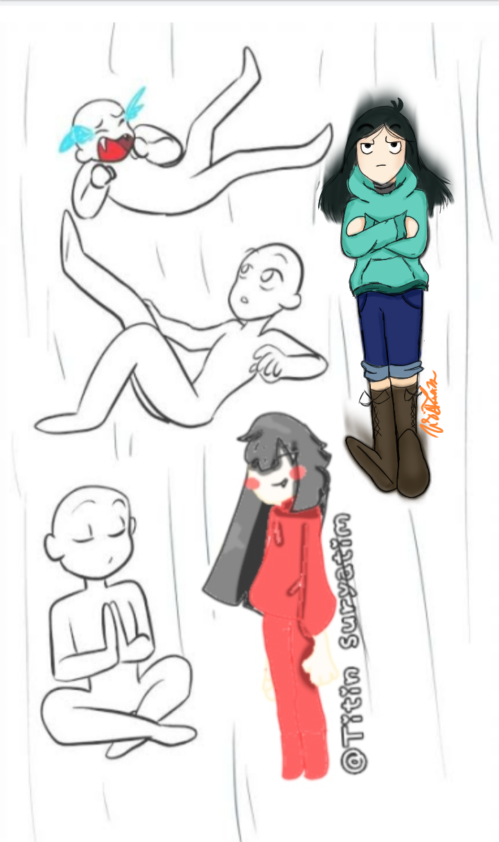 Falling Collab - ibisPaint