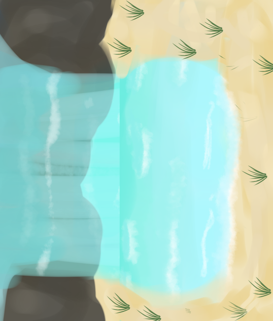 waterfall - ibisPaint