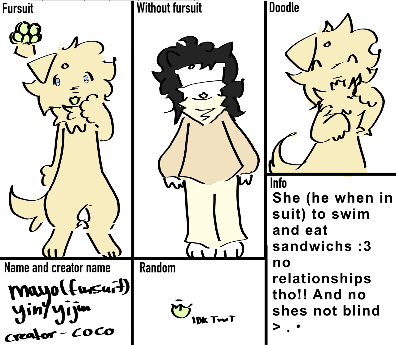 for the furries comic!! - ibisPaint