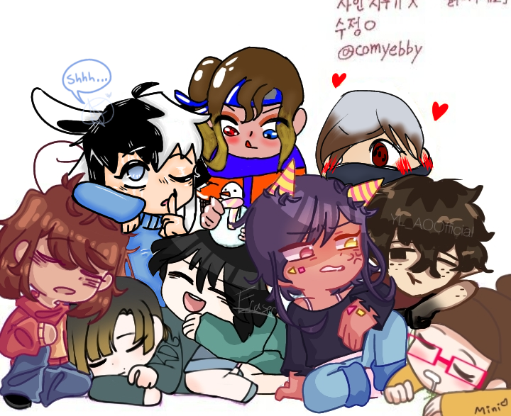 Alex joins nap time - ibisPaint