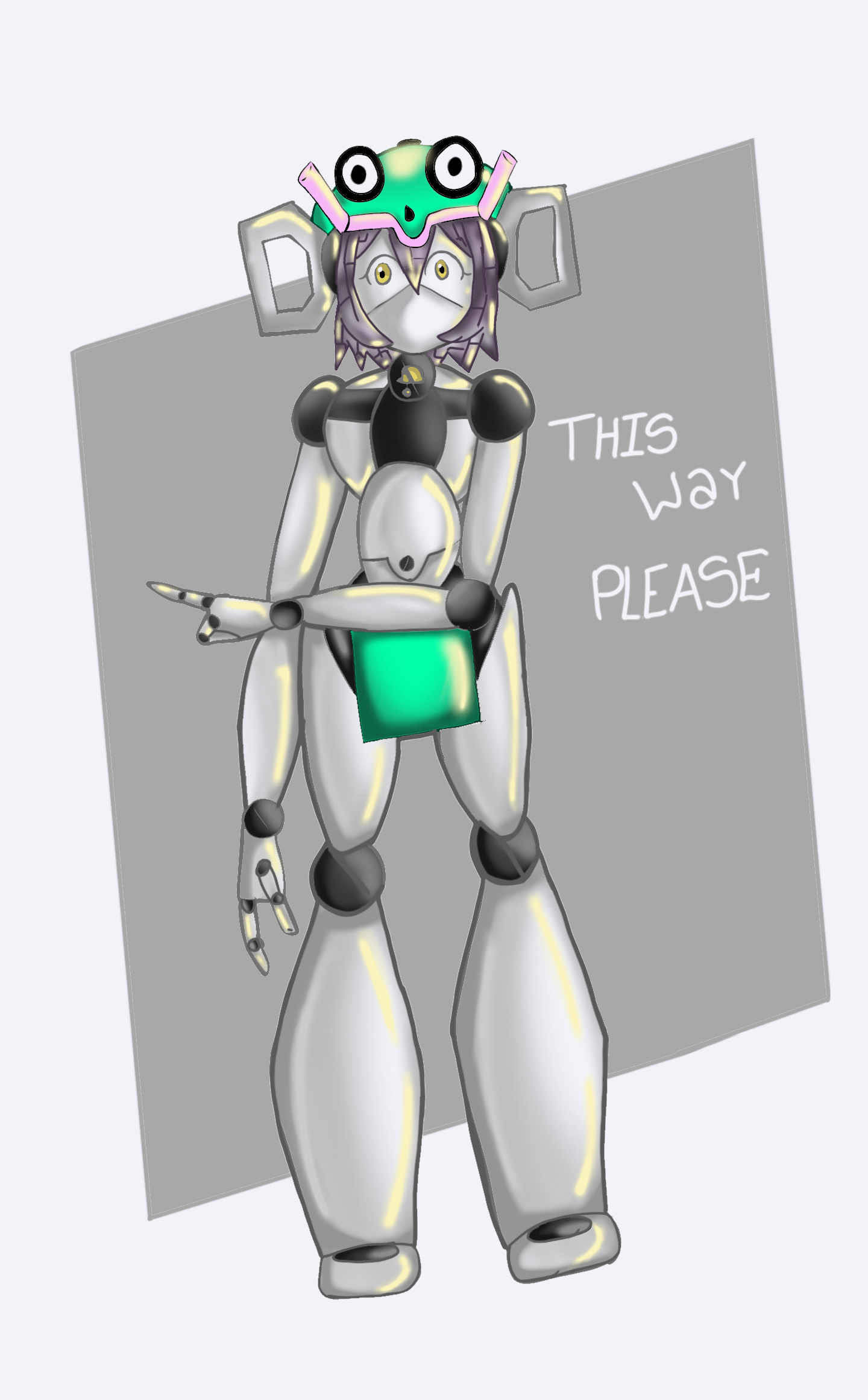 Mecha chick - ibisPaint