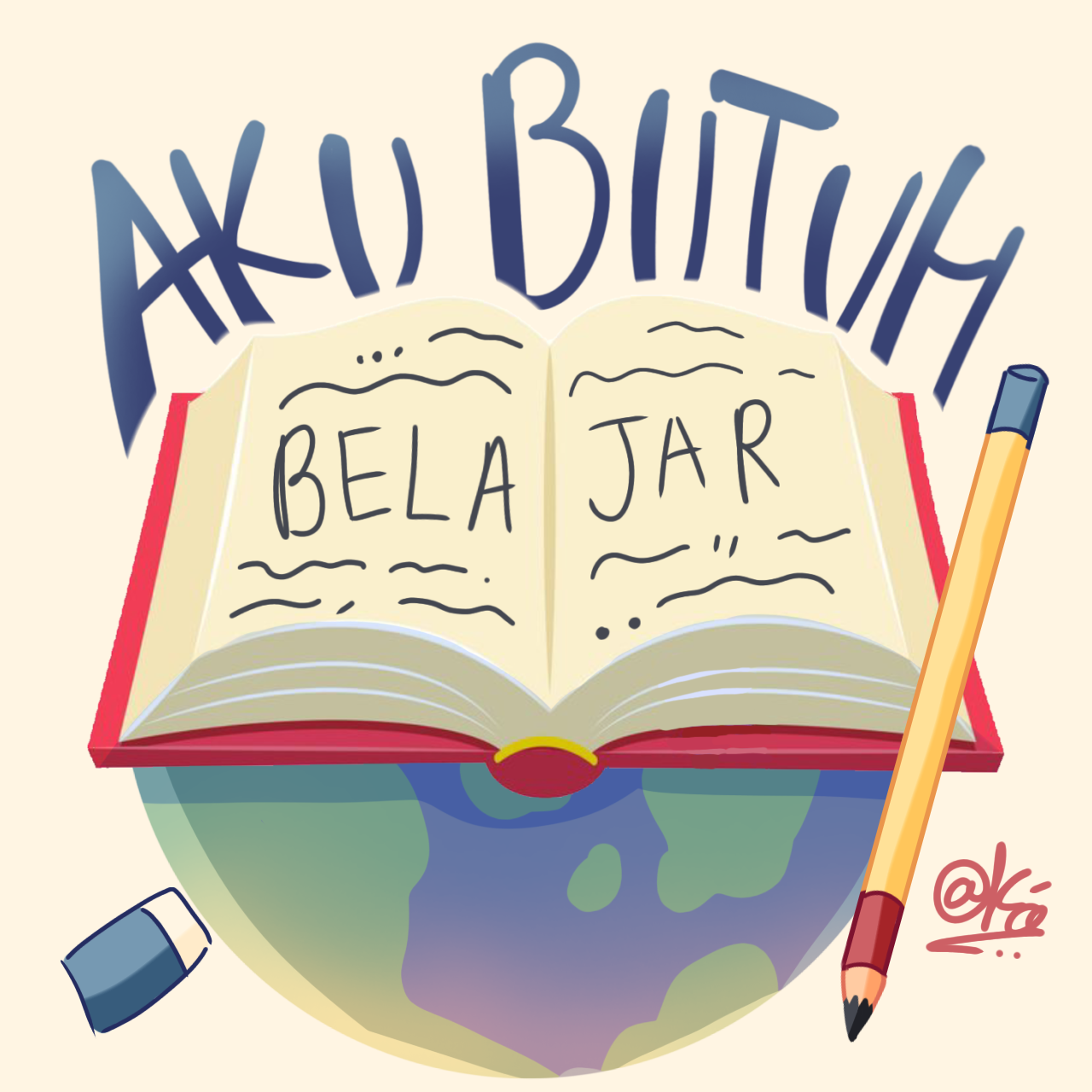 Aku butuh belajar - ibisPaint