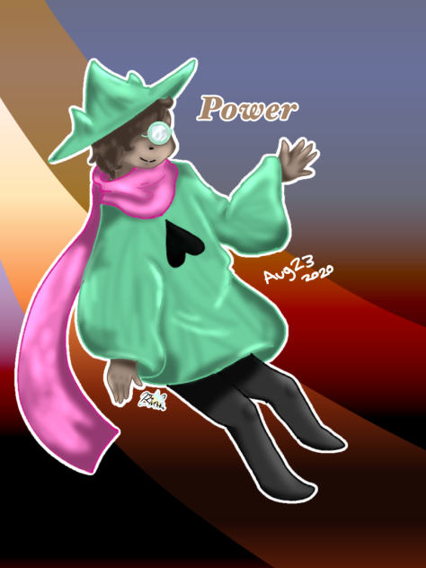 Power as Ralsei ((speedpaint)) - ibisPaint