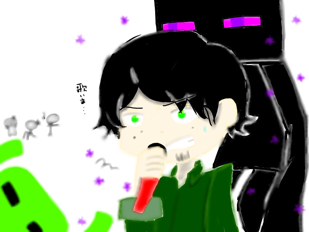 enderman taka - ibisPaint