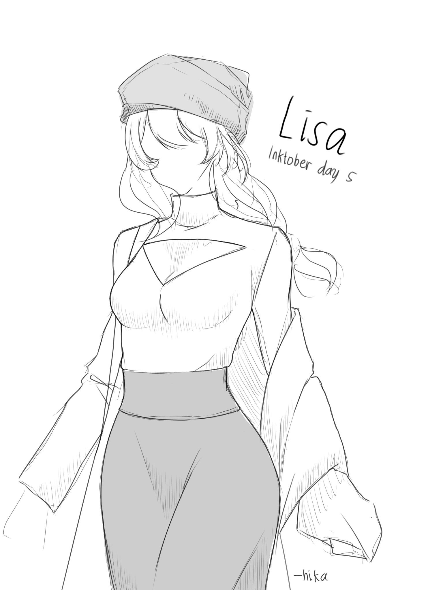 Inktober-Lisa - ibisPaint
