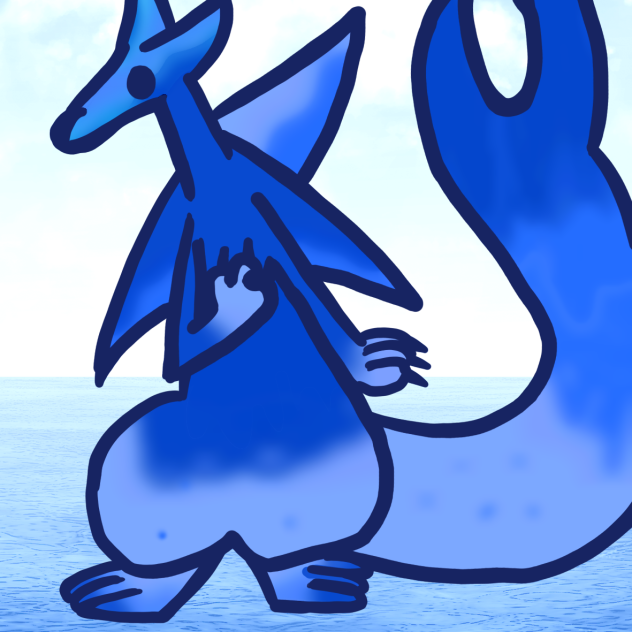 kangaroo shark - ibisPaint