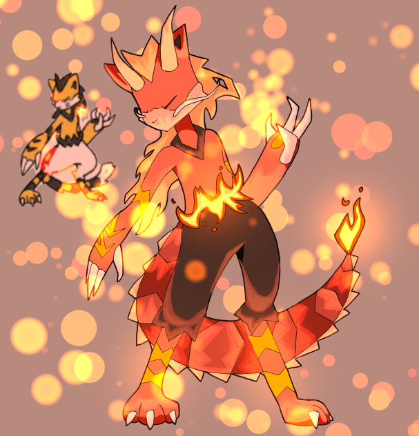 Burning Spirit Zaporia - ibisPaint