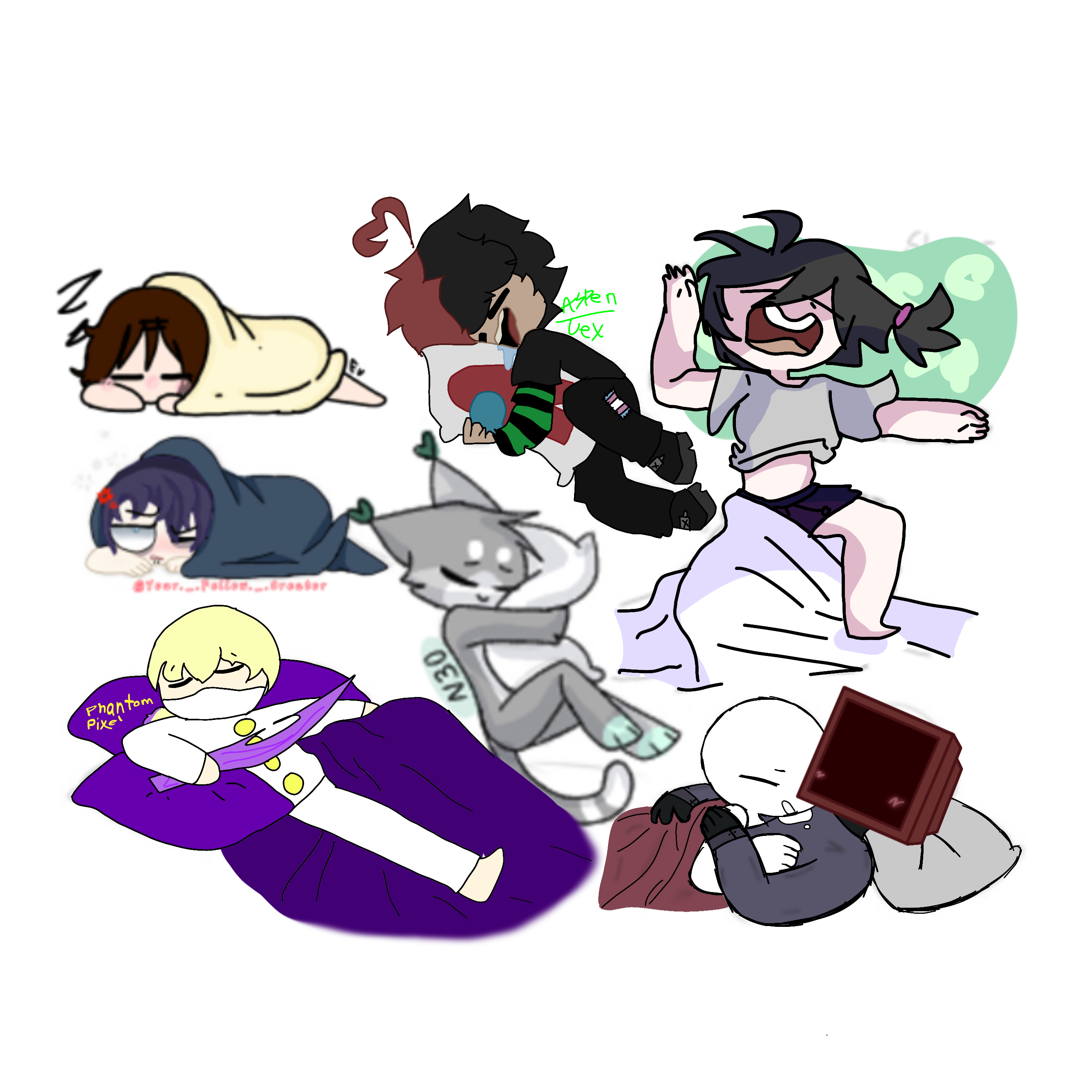 Sleep Collab - ibisPaint