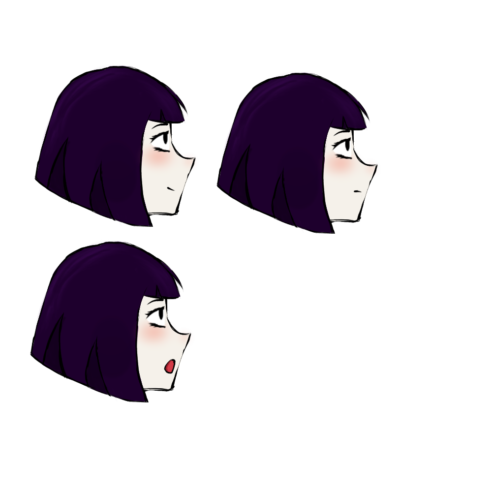 Side profile practice - ibisPaint