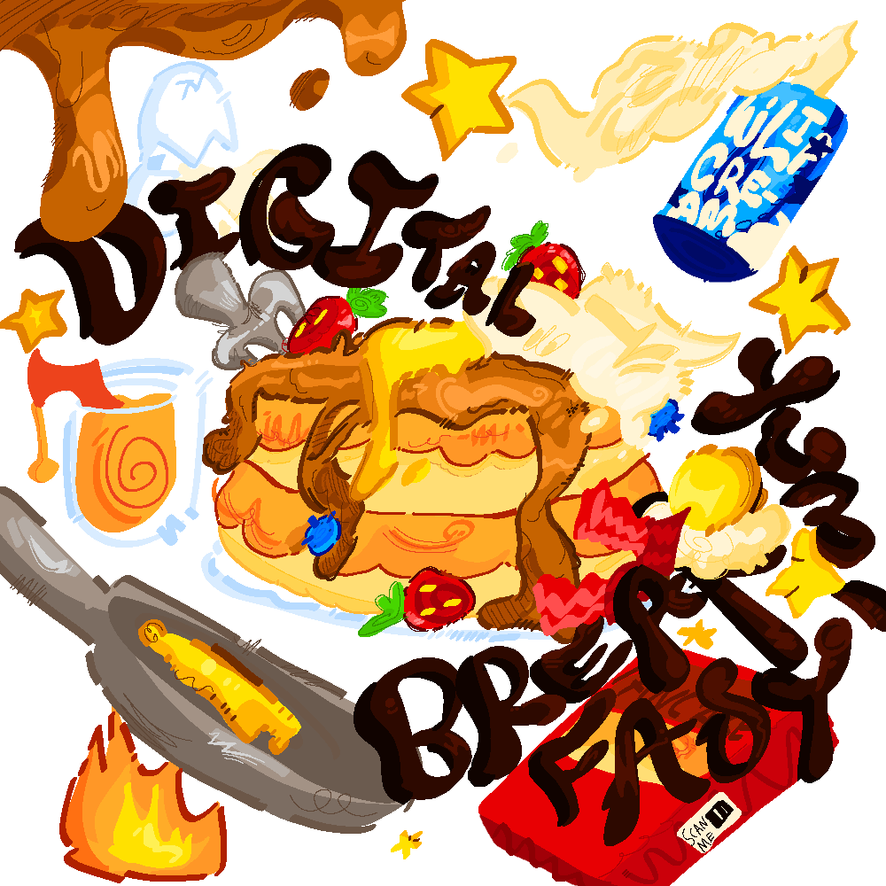 Digital breakfast - ibisPaint