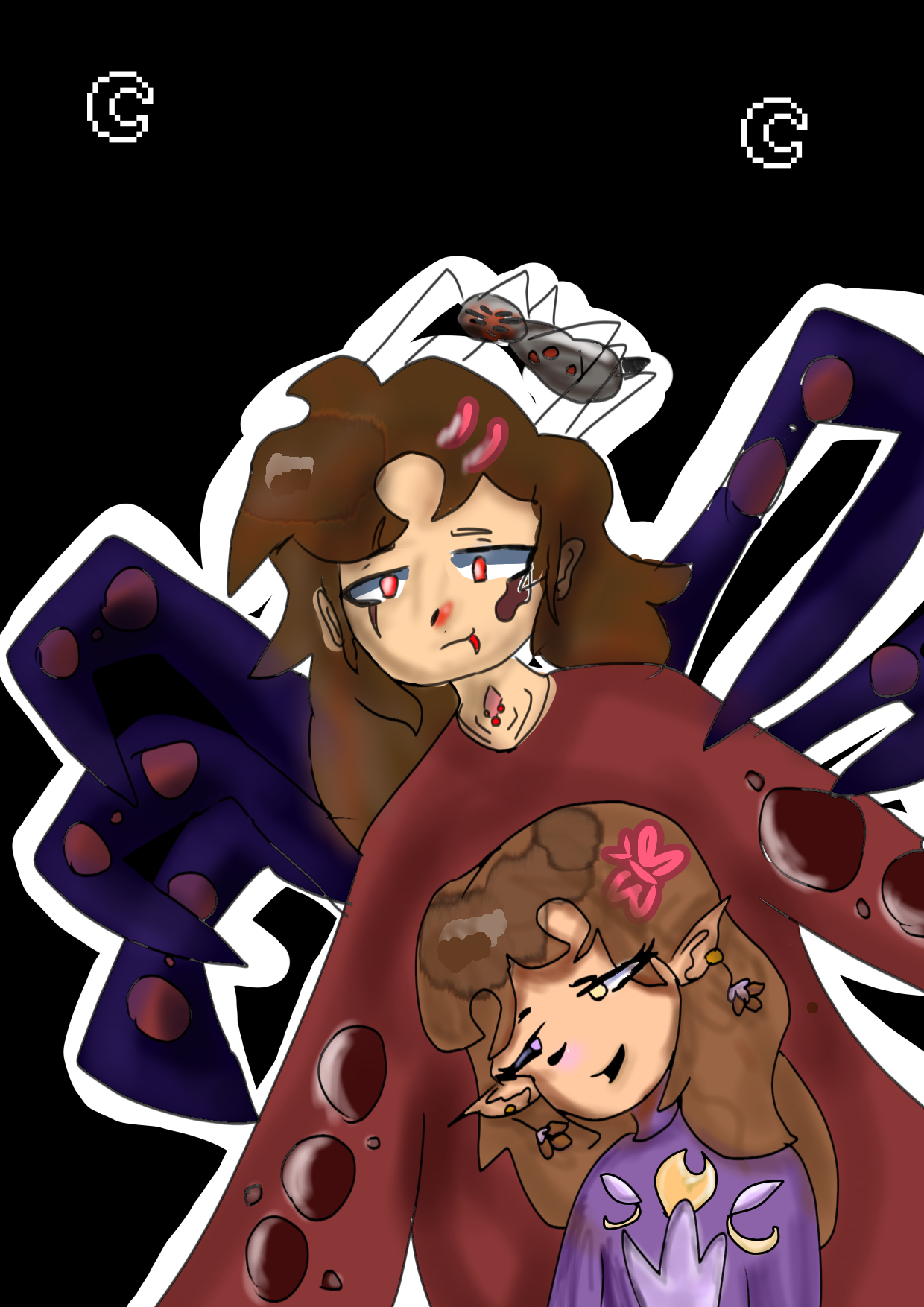 Monsters collab - ibisPaint