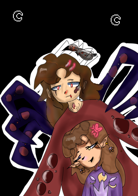 Monsters collab - ibisPaint