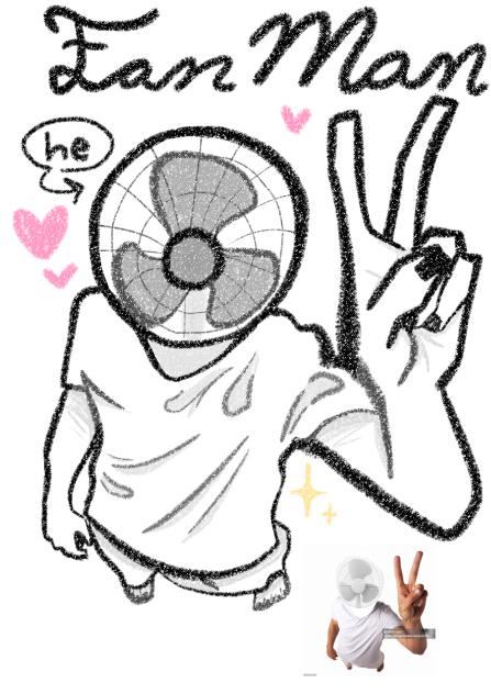 THE FAN MAN - ibisPaint