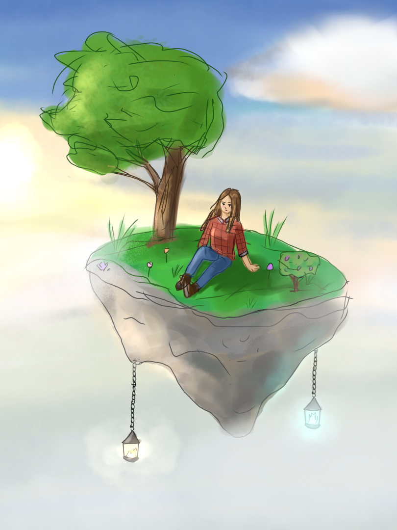 Island in the Sky - ibisPaint