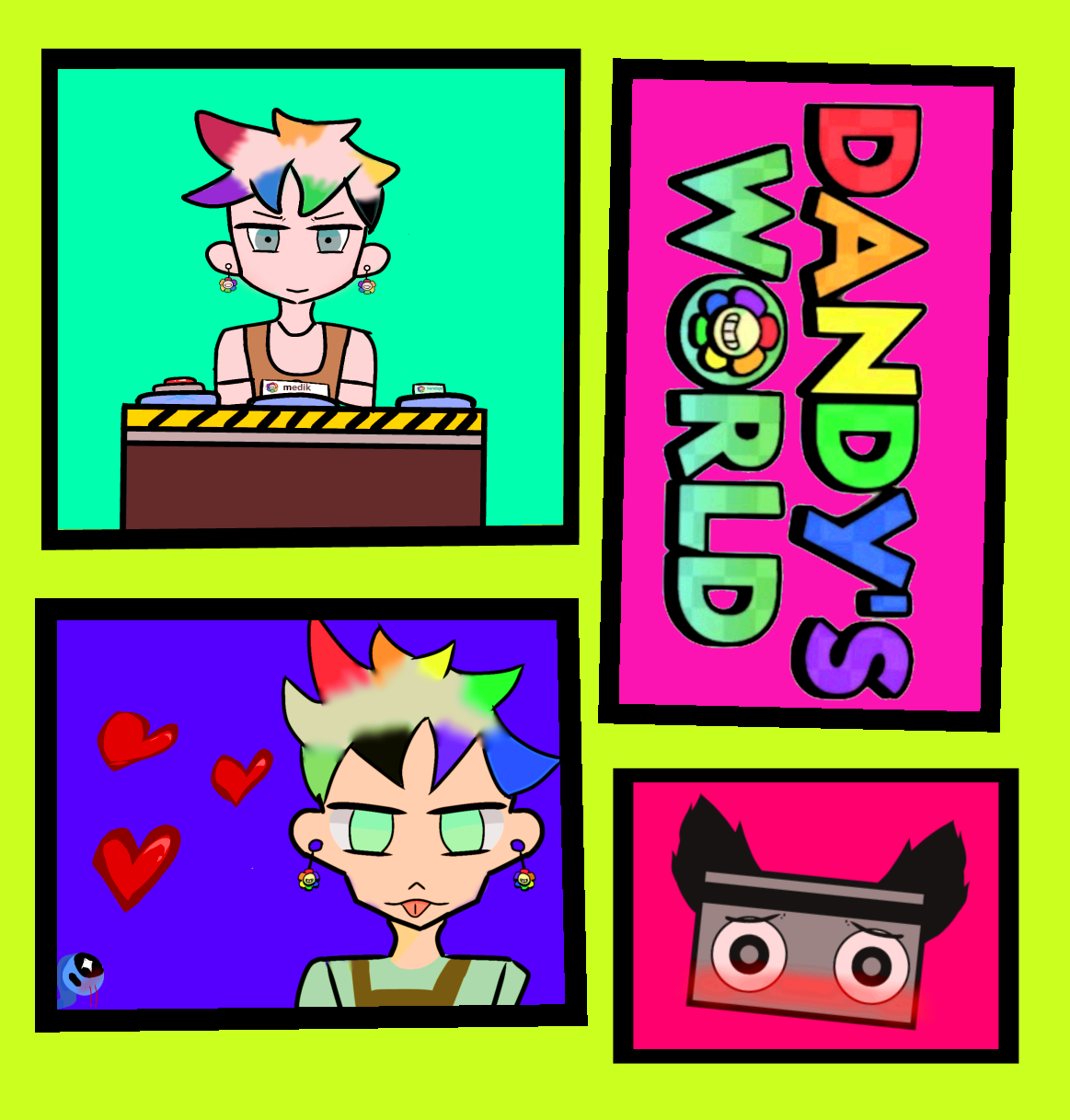 Dandy's world fanart - ibisPaint