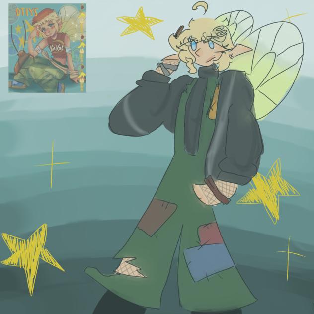 Trash fairy DTIYS - ibisPaint