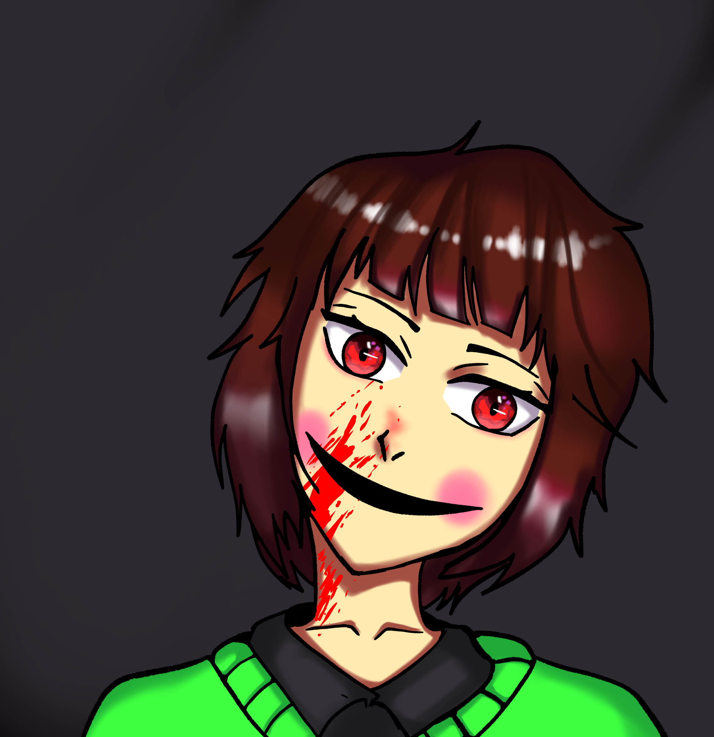 Chara kills sans - ibisPaint