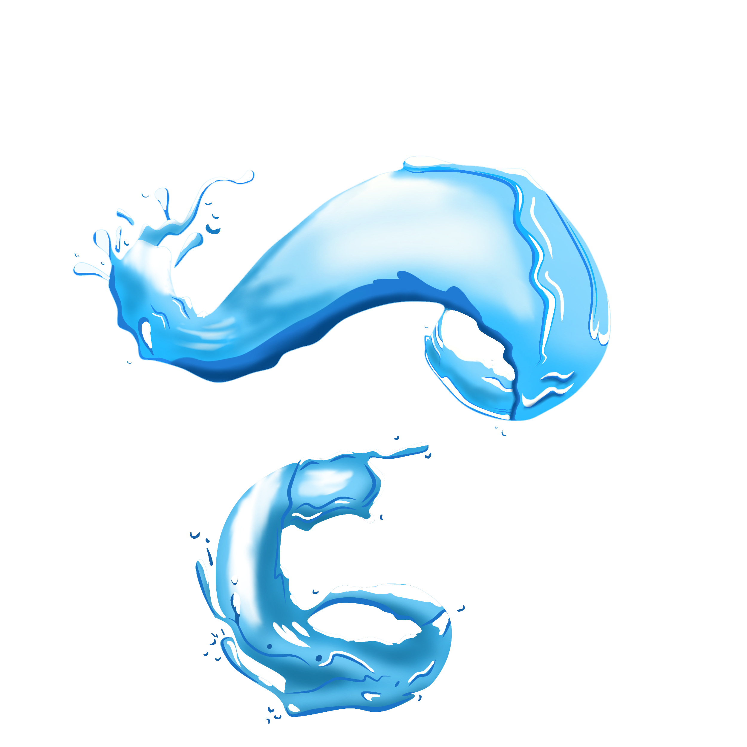 water splash effect - ibisPaint
