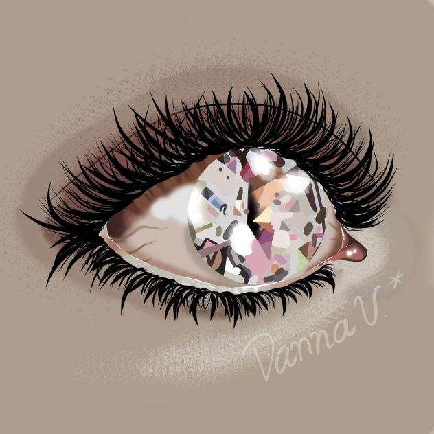 ojo de diamante - ibisPaint