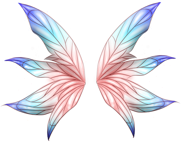Will O' Wisp Wings Straight3 - ibisPaint