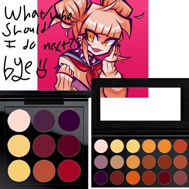 Toga into a makeup palette - ibisPaint